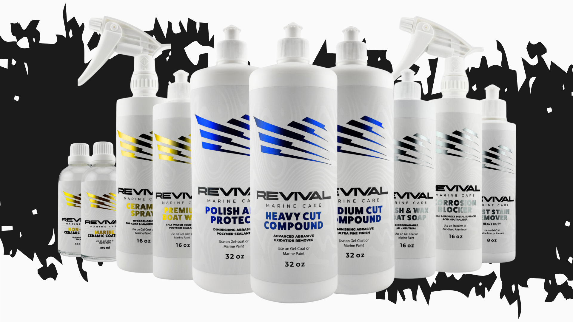 Try Revival Kit | Full Boat Care System in One Box – Revival Marine Care